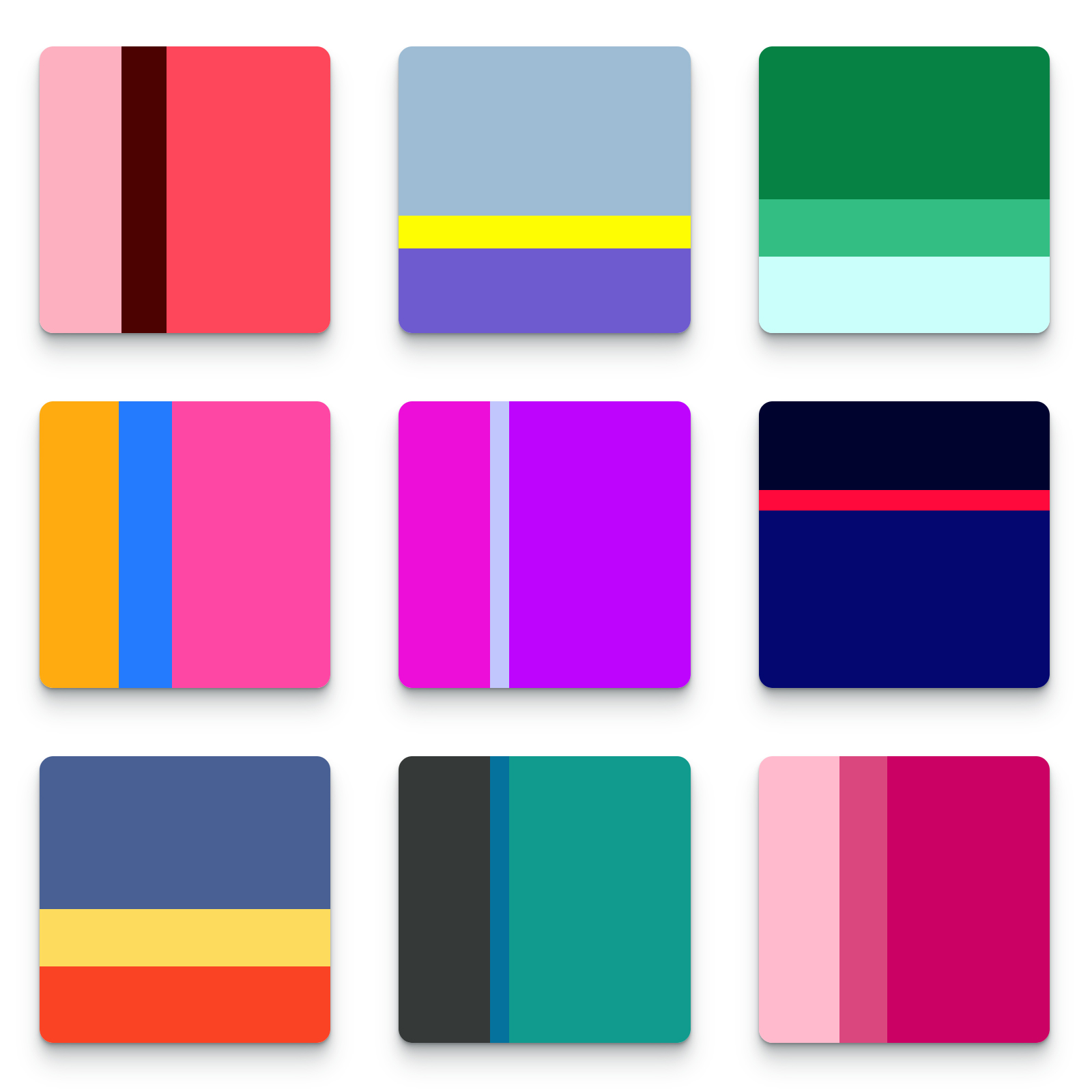 colors.lol - Overly descriptive color palettes